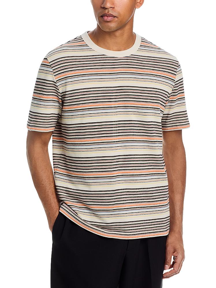 PAUL SMITH regular fit stripe crewneck t-shirt